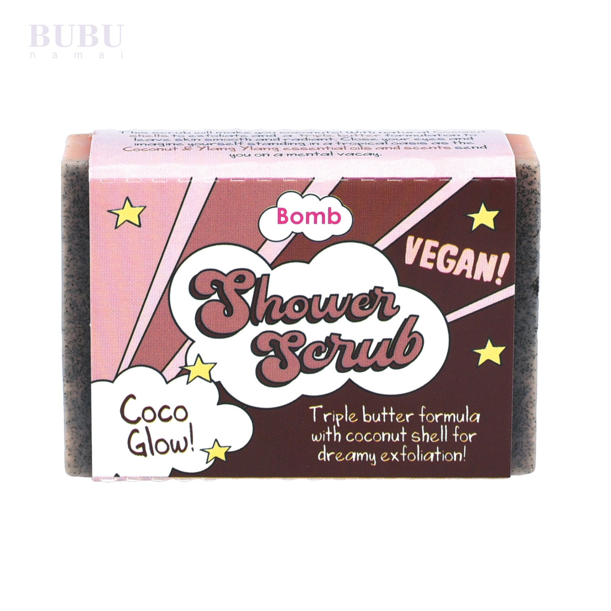 Šveičiantis kūno muilas „Švytintis kokosas“, 100 g - bubunamai.lt