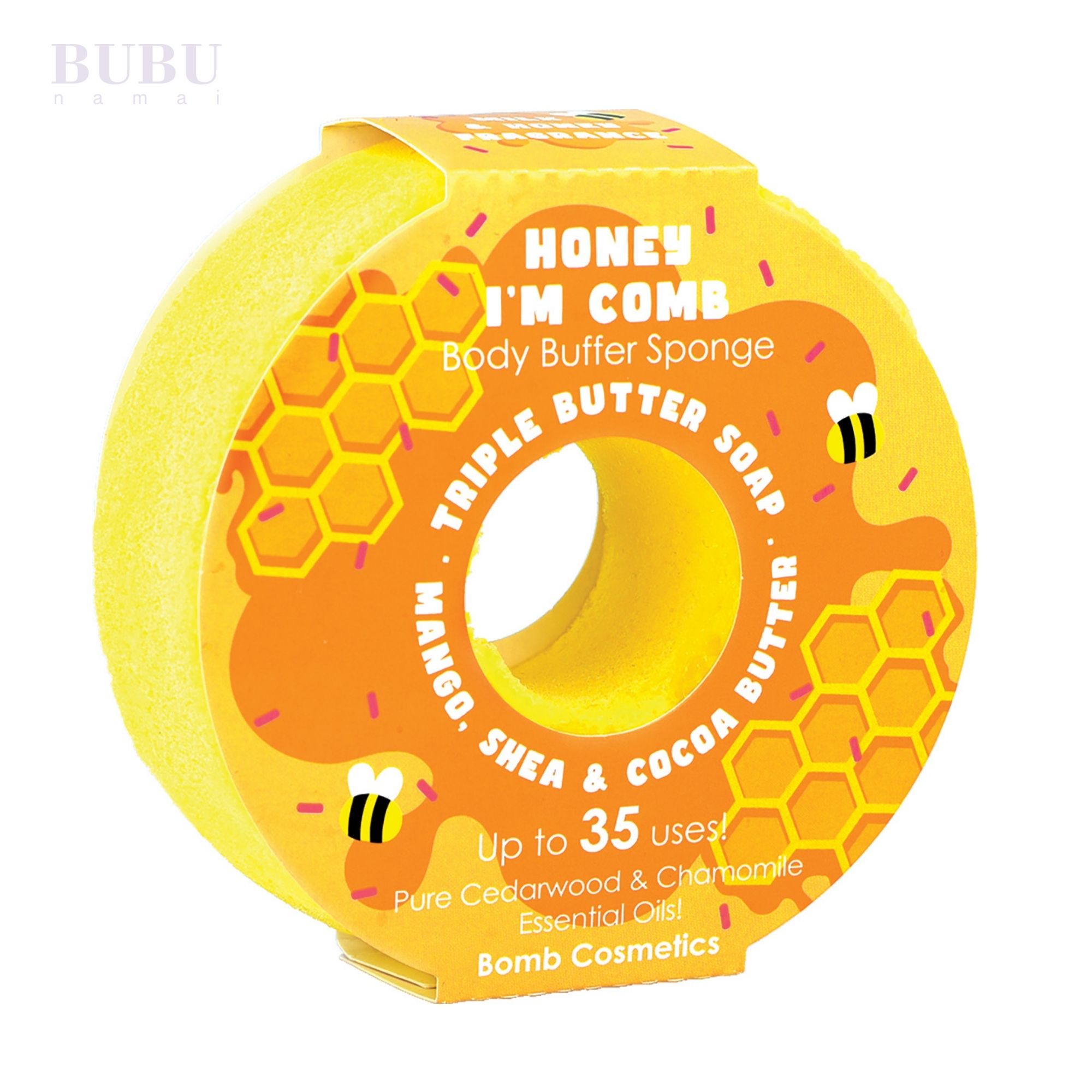 Kūno kempinė prisotinta kūno sviestu „Brangutė koryje“, 165 g ...