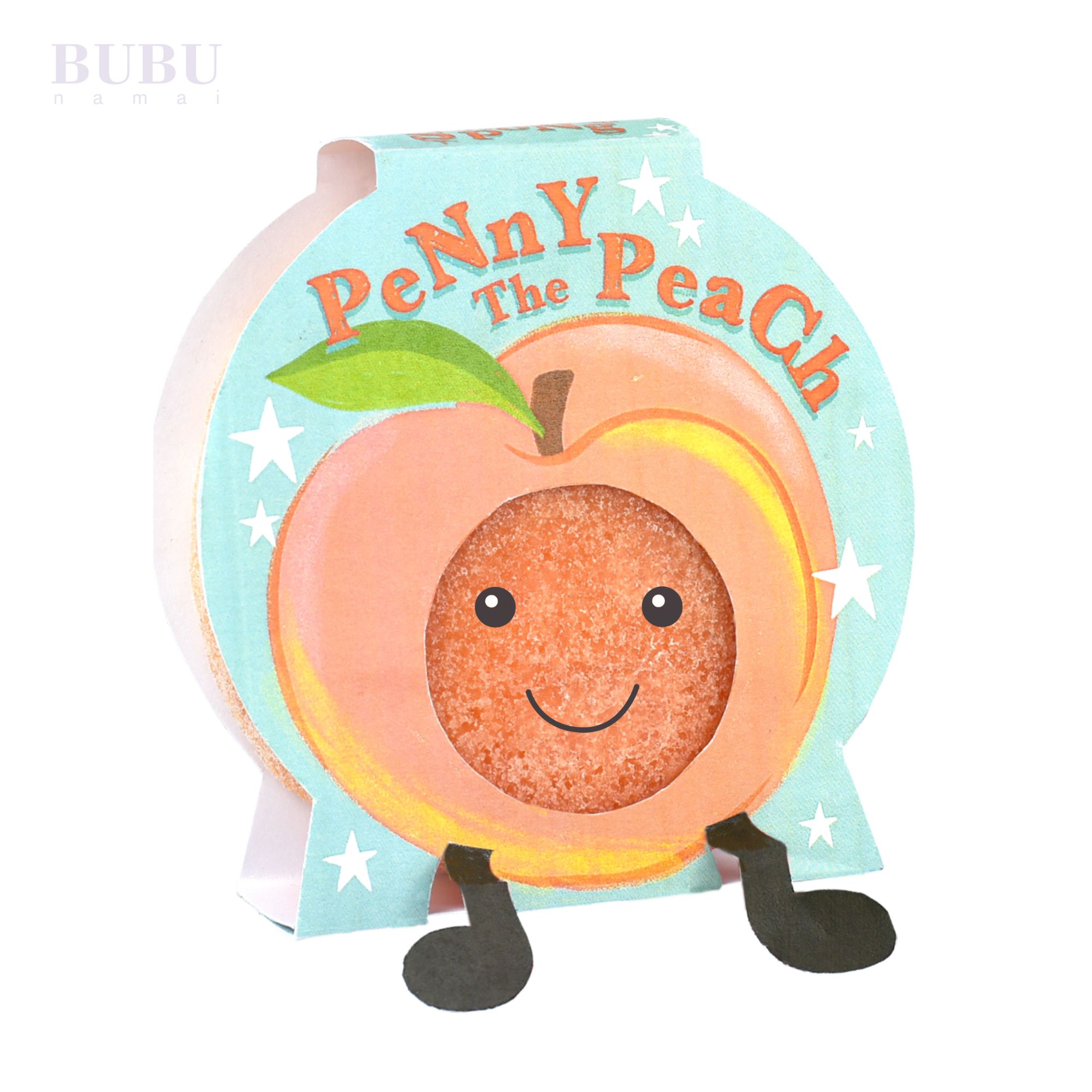 Desertinė kūno kempinė „Penny persikutė“, 100 g - bubunamai.lt
