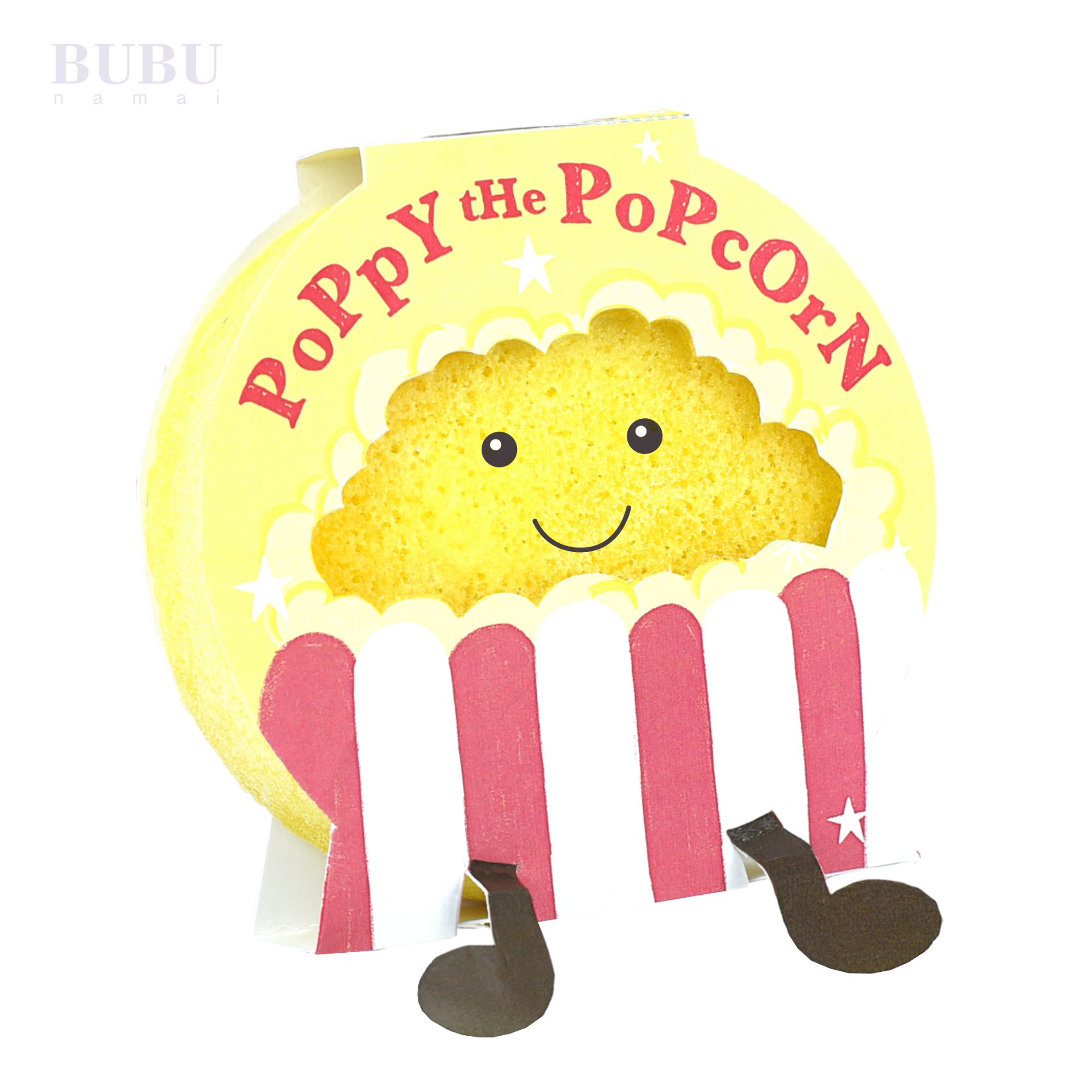 Desertinė kūno kempinė „Poppy popkorniukas“, 100 g - bubunamai.lt